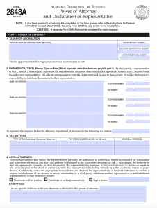 Free Alabama Power Of Attorney Forms | PDF Templates