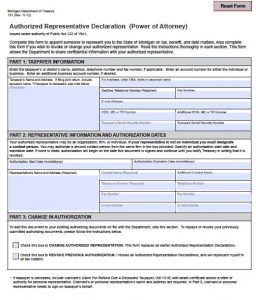 Free Michigan Power Of Attorney Forms | PDF Templates