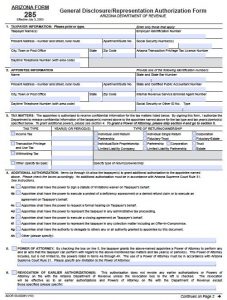 Free Arizona Power Of Attorney Forms | PDF Templates