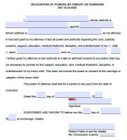 Free Alaska Power Of Attorney Forms | PDF Templates
